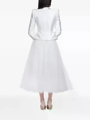 ARAFTU Peplum Tulle Dress