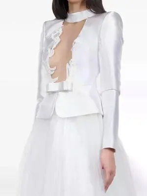 ARAFTU Peplum Tulle Dress