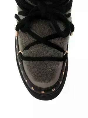 Inuikii Curly Rock Boots With Stud Detailing