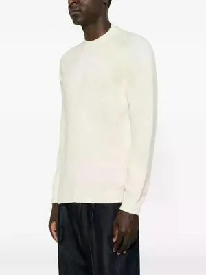 SCAGLIONE Ribbed-knit Raglan-sleeve Sweater