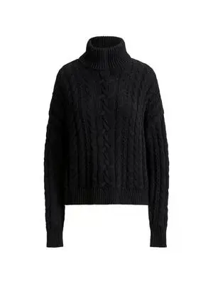 Ralph Lauren Cable-knit Turtleneck Sweater
