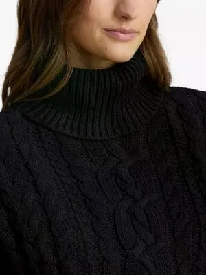 Ralph Lauren Cable-knit Turtleneck Sweater