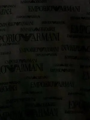 Emporio Armani All-over Logo-print T-shirt