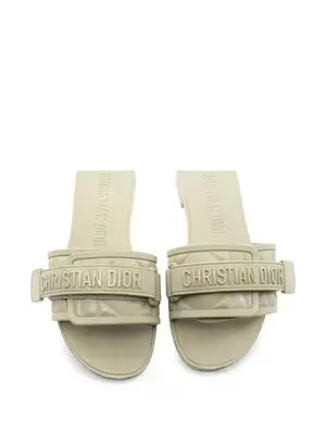 Dior Quilted Flat Sandals