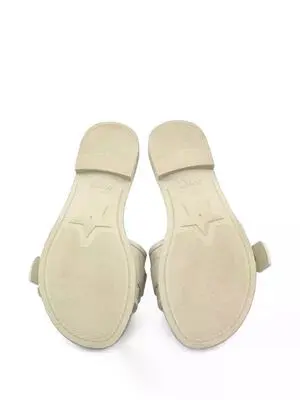 Dior Quilted Flat Sandals