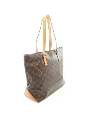 LOUIS VUITTON 2002 Cabas Mezzo Monogram Tote Bag