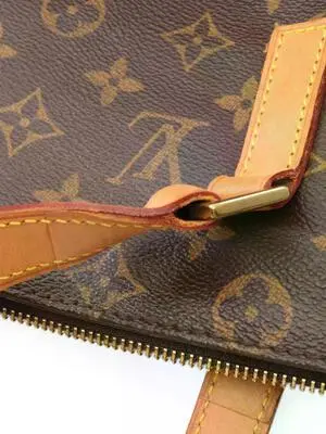 LOUIS VUITTON 2002 Cabas Mezzo Monogram Tote Bag