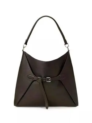 Ralph Lauren Buckled Goatskin Shoulder Bag
