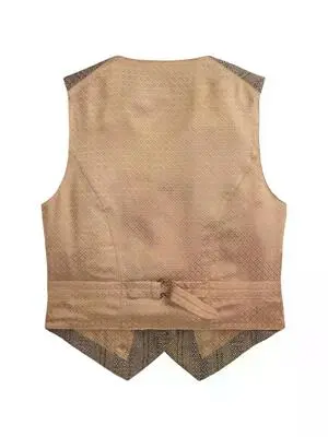 Ralph Lauren Herringbone Button Vest