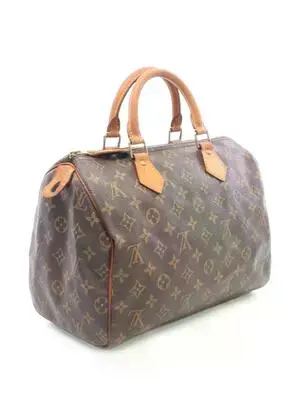 LOUIS VUITTON 2003 30 Speedy Monogram Tote Bag