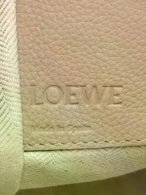 Loewe Small Hammock Leather Tote Bag - Neutrals