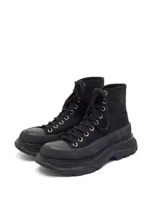 Alexander Mcqueen High Top Boots For Men