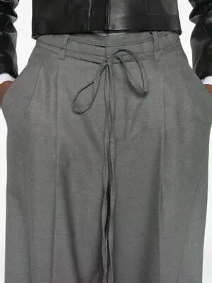 ROSSI Noa Belt Pleated Tie-waist Trousers