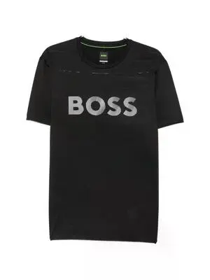 BOSS Logo-print T-shirt - Black