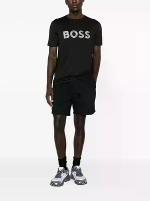 BOSS Logo-print T-shirt - Black