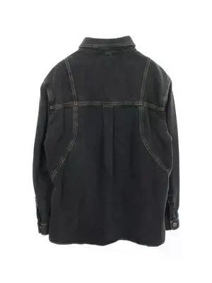 LOUIS VUITTON Logo-embroidered Denim Jacket