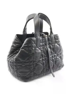 Dior 2010s Medium Toujours Macro Cannage Tote Bag