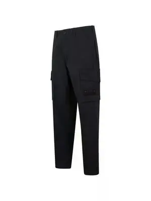 Stone Island All-weather Cotton Canvas Ghost Cargo Trousers