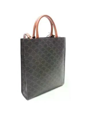 Celine Triomphe Canvas Tote Bag