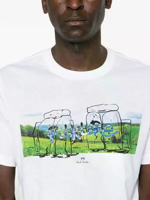 Paul Smith Folklore-print T-shirt
