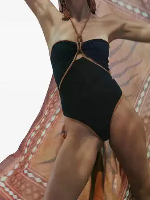 Johanna Ortiz Golden Horizon Pareo - Brown