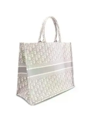 Dior Book Tote Oblique Canvas Tote Bag