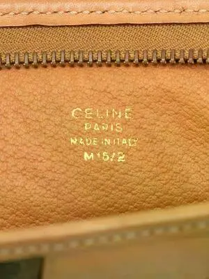 Celine 2015 Macadam Coated Canvas Clutch Bag