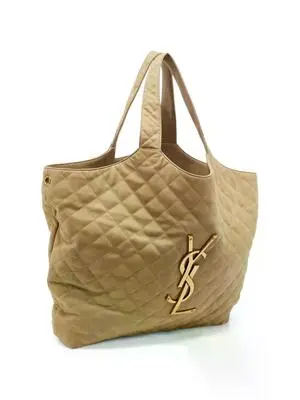 Saint Laurent Maxi Icare Quilted Tote Bag