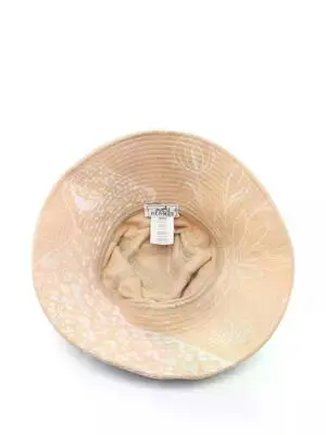 Hermès 2010s Gene Les Leopards Bucket Hat