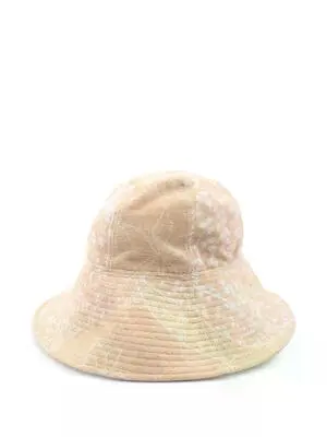 Hermès 2010s Gene Les Leopards Bucket Hat - Neutrals