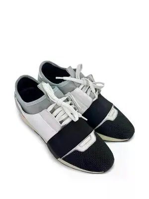 Balenciaga Race Runner Sneakers - White