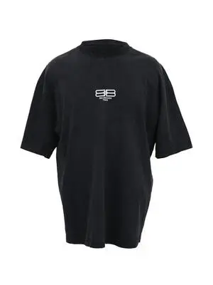 Balenciaga Bb Paris Icon T-shirt - Black