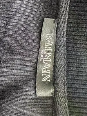 Balmain Velvet Coin Sweater