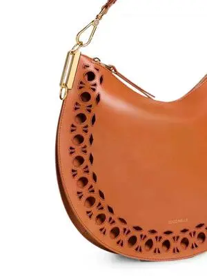 COCCINELLE Medium Sunup Perforated Leather Tote Bag