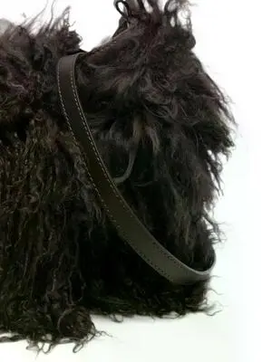 LORISTELLA Emma Faux-shearling Shoulder Bag