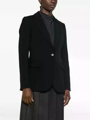 P.a.r.o.s.h Single-breasted Notched Lapel Blazer