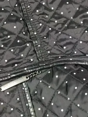 Dolce & Gabbana Quilted Leather Hooded Jacket