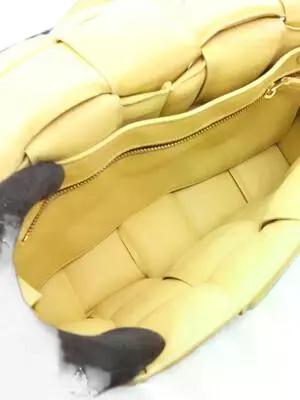 Bottega Veneta Padded Cassette Shoulder Bag - Yellow