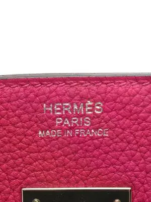 Hermès 2017 Togo Birkin 30 Tote Bag - Pink