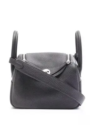 Hermès Hermès Mini Lindy Tote Bag Black