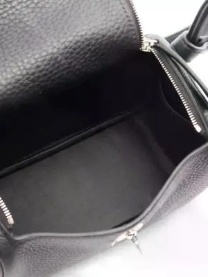 Hermès Mini Lindy Tote Bag - Black
