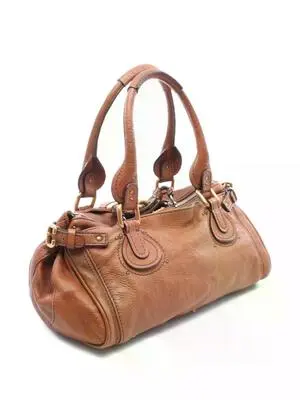 Chloé Paddington Padlock Tote Bag - Brown