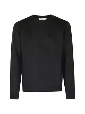 ROBERTO COLLINA Ribbed-knit Crew-neck Sweater