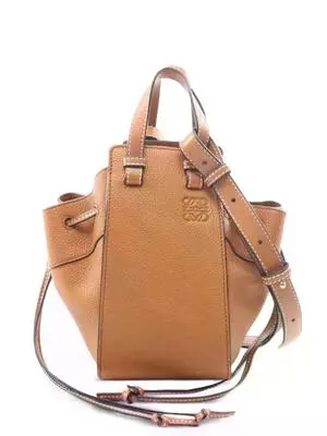 Loewe Hammock Two-way Mini Bag - Brown