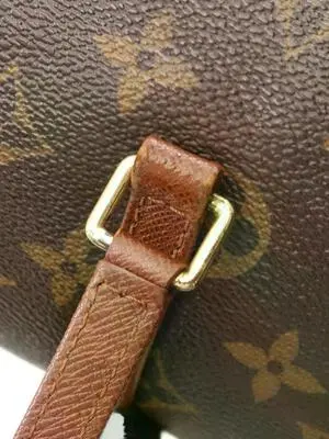LOUIS VUITTON 2001 26 Papillon Monogram Handbag - Brown