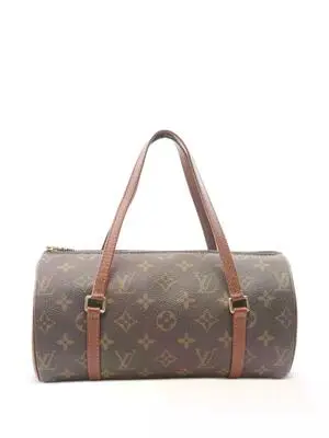 LOUIS VUITTON 26 Papillon Monogram Handbag - Brown