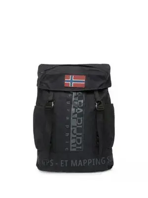 NAPAPIJRI Equator Logo Print Buckle Fastening Backpack