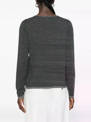 YERSE Striped Cotton T-shirt
