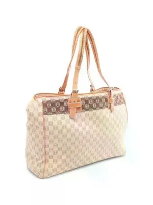 Loewe 2000s Anagram Tote Bag - Neutrals