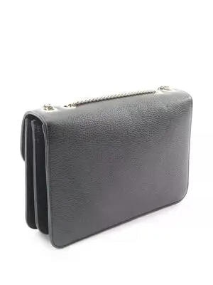 Gucci 2000s Interlocking G Shoulder Bag - Black